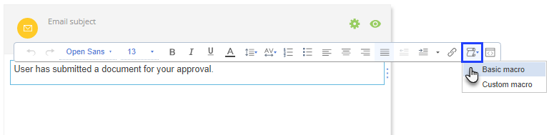 Configure a document approval process | Creatio Academy
