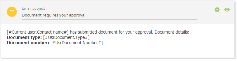 Configure a document approval process | Creatio Academy