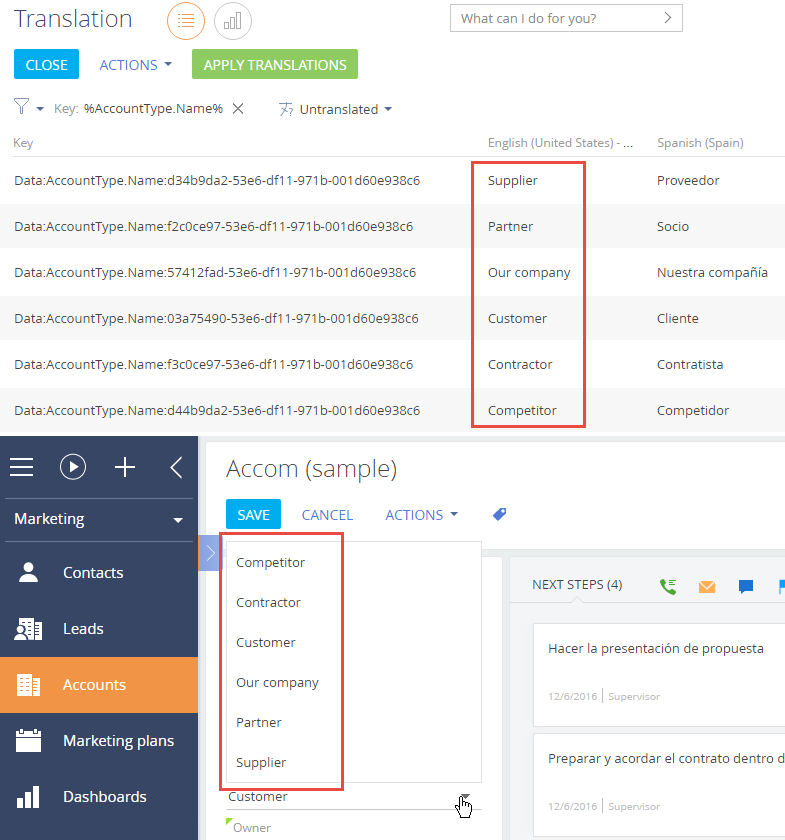 Determine Translation String Context By The Key” Column Creatio Academy