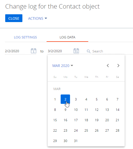 View the change log | Creatio Academy