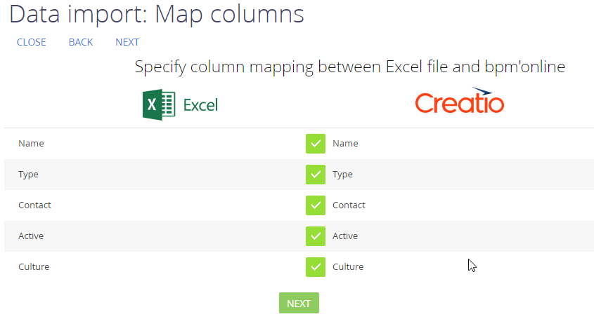 Import users from Excel | Creatio Academy