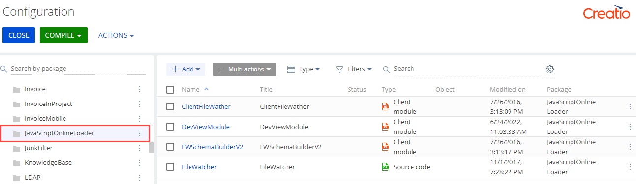 External IDEs | Creatio Academy