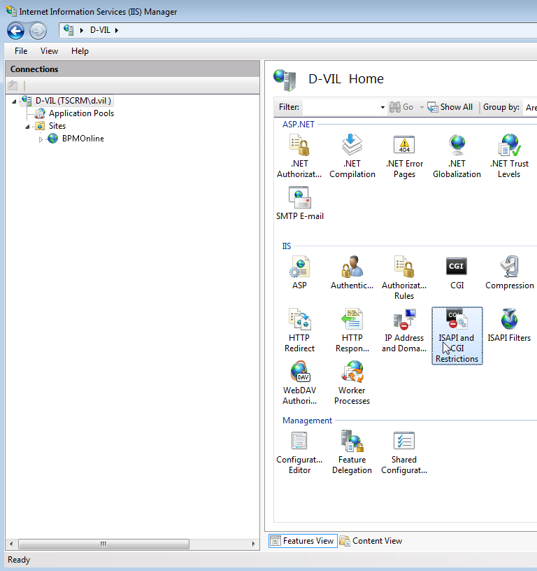 Installing the bpm’online application on-site