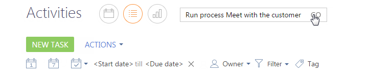 How to run a process