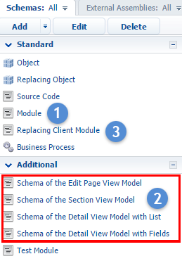 Module types and their specificities | Creatio Academy